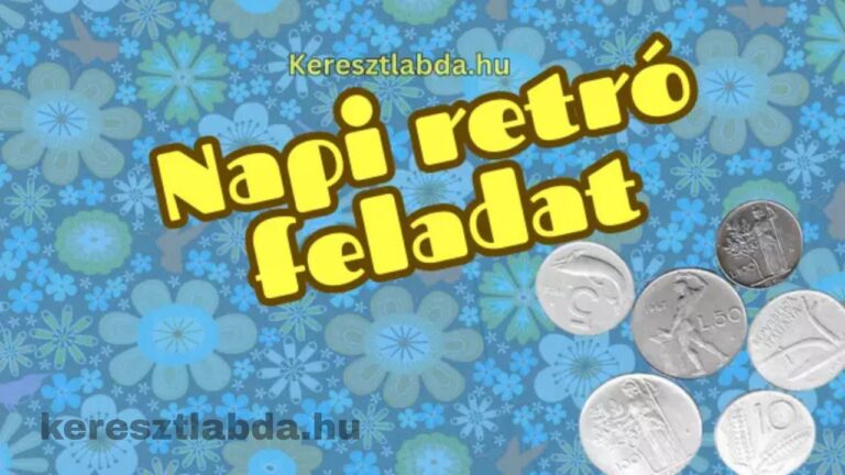 Napi retró feladat: Tízezresekkel fizettük a fagyit, emlékszel, hol ...