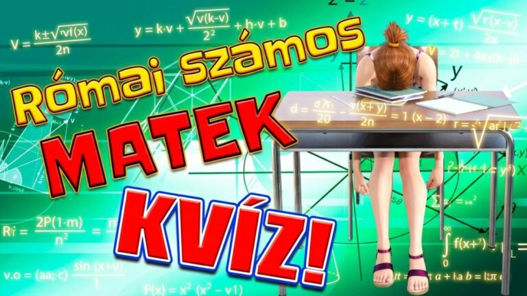 Matek kvíz: Vajon akkor is vág az eszed, ha római számokkal kell számolni?